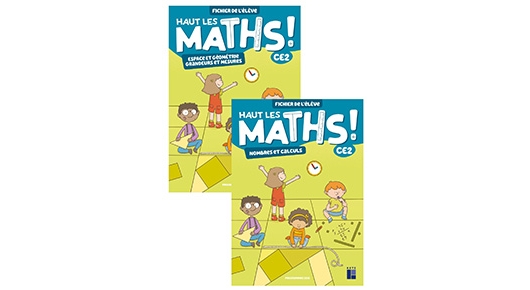 Haut les maths ! CE2- Fichier de l'élève en 2 volumes | Éditions Retz